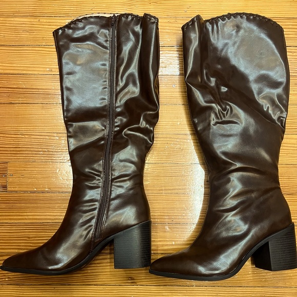 Journee Collection | Shoes | Journee Collection Dark Brown Wide Calf ...